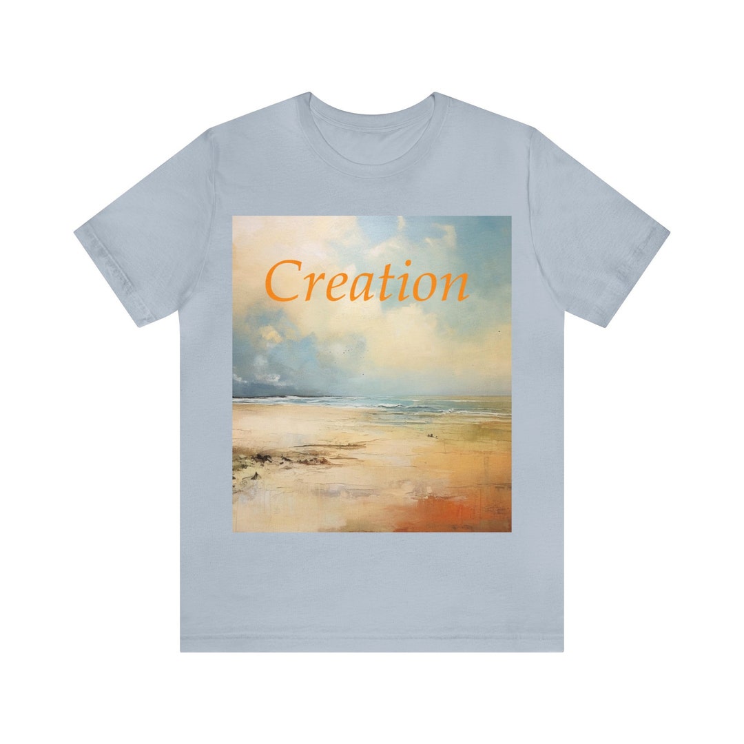 Artistry in Fabric, Cosmic Creation Tee, Celestial Wearable, Artistry ...