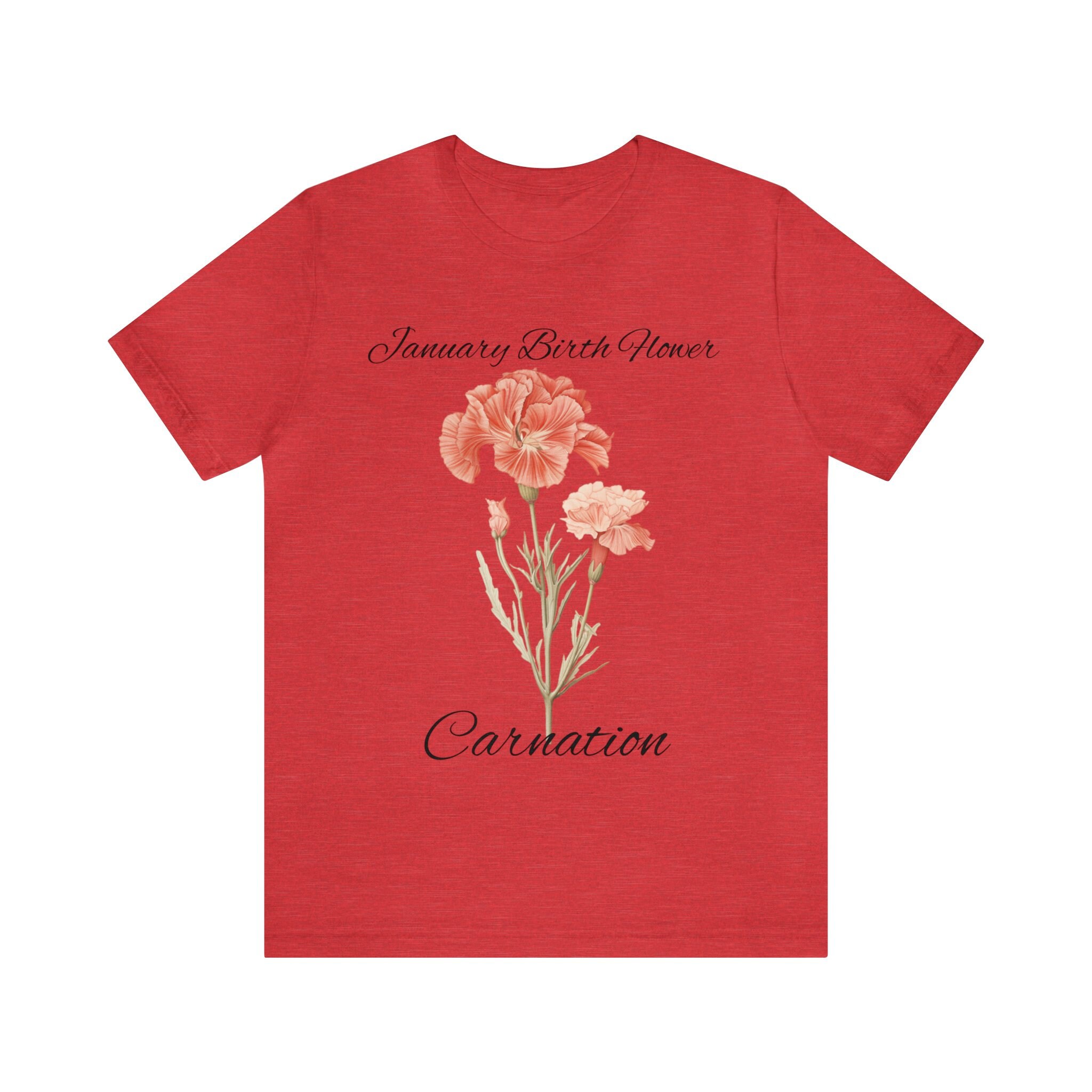 January Birth Flower-carnation - Etsy
