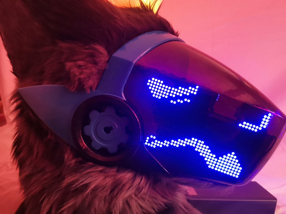 Protogen Head Furry Fursuit Head - Etsy UK