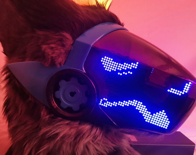 Protogen Head Furry Fursuit Head - Etsy