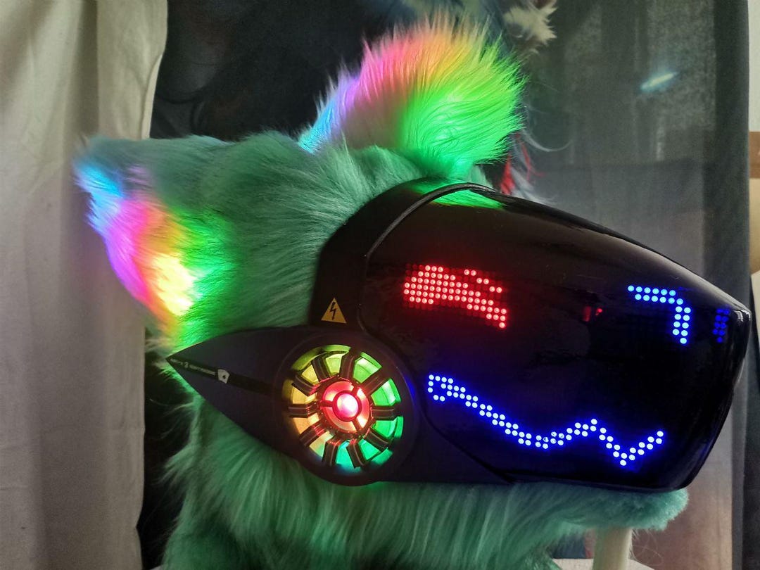 Protogen Head - Etsy