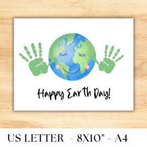 Earth Day Handprint Art, Earth Day Activity, Earth Day Handprint Craft ...