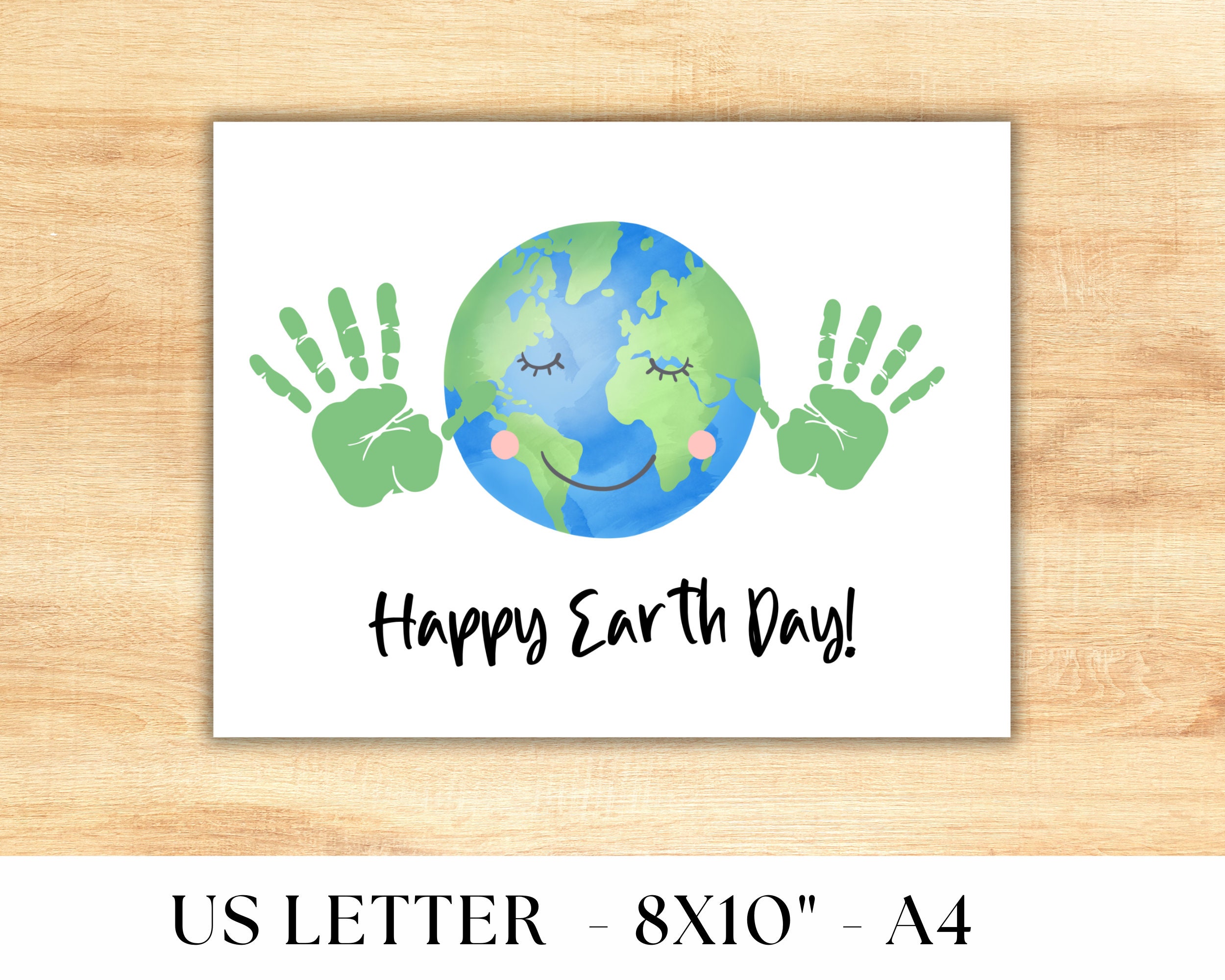 Earth Day Handprint Art, Earth Day Activity, Earth Day Handprint Craft ...