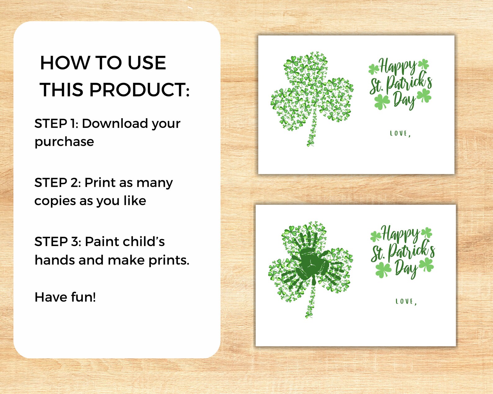 Saint Patricks Day Handprint Art, Saint Patricks Day Handprint Craft ...