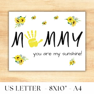 Mothers Day Handprint Craft for Kids, Mothers Day Handprint Art ...