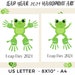 Leap Year 2024 Handprint Craft, Leap Day Handprint Art, Toddler Craft ...