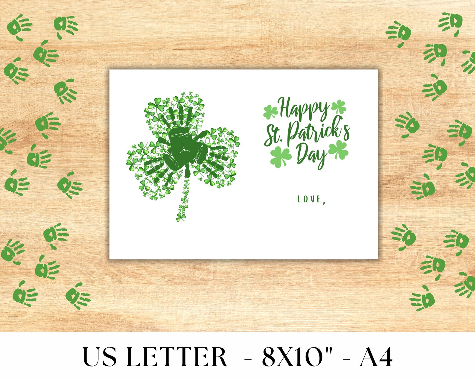 Saint Patricks Day Handprint Art, Saint Patricks Day Handprint Craft ...
