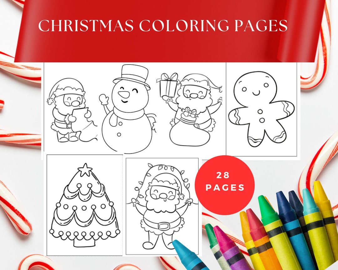 Kids Christmas Coloring Pages, Christmas Coloring Pages for Kids ...