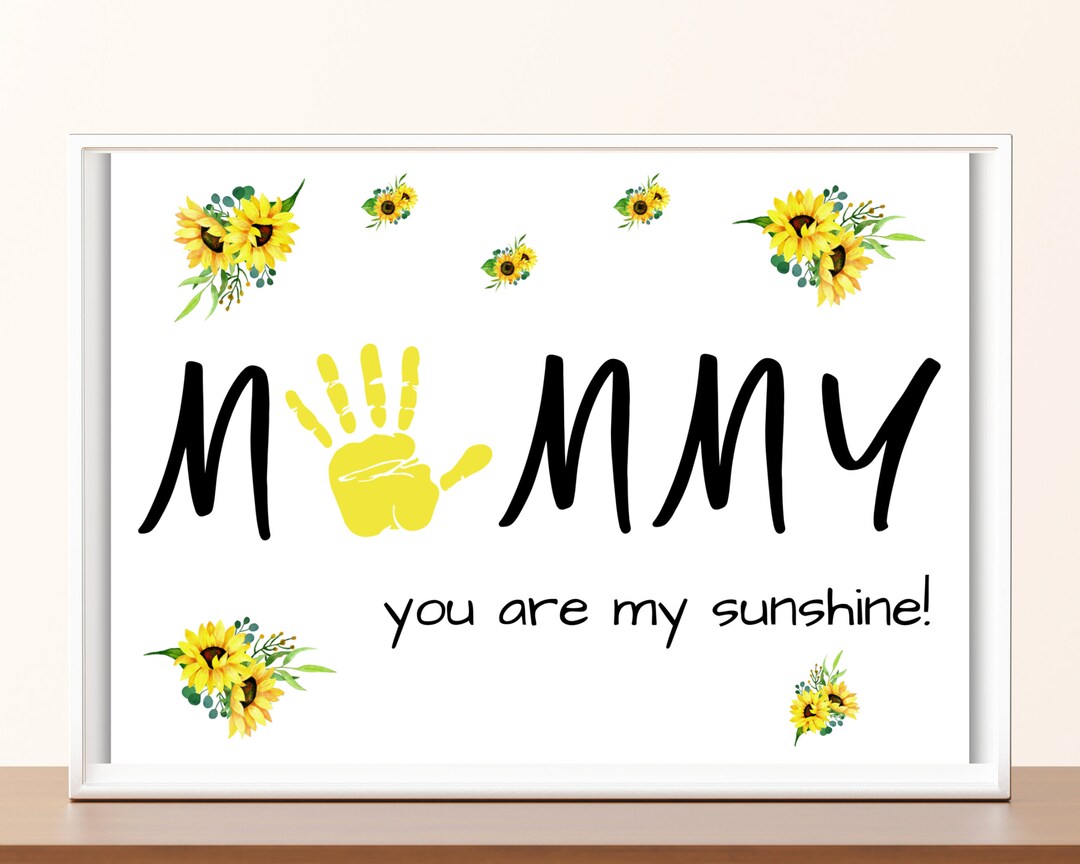 Mothers Day Handprint Craft for Kids, Mothers Day Handprint Art ...