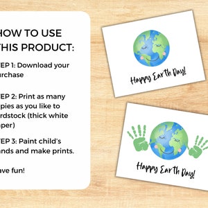 Earth Day Handprint Art, Earth Day Activity, Earth Day Handprint Craft ...
