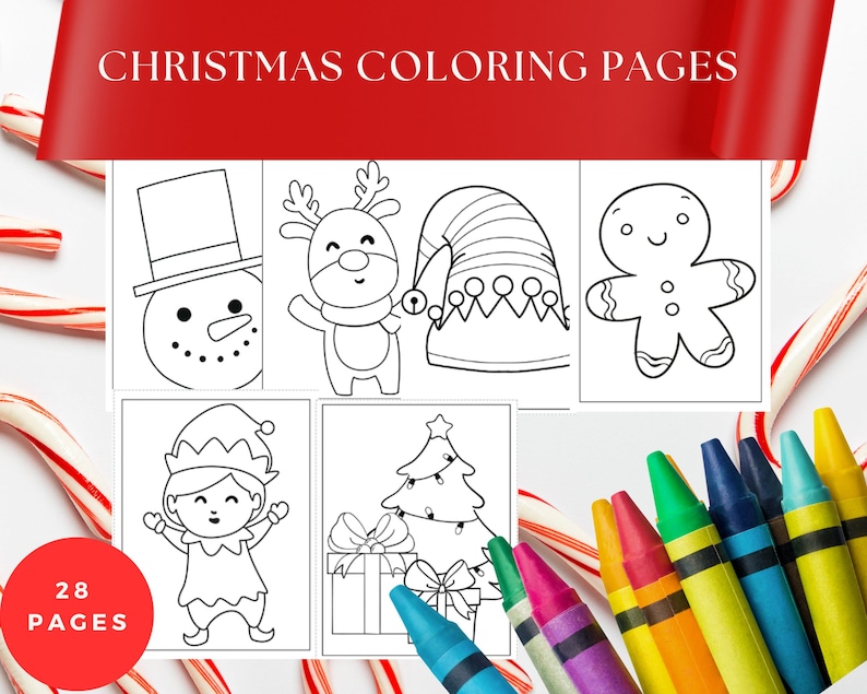 Kids Christmas Coloring Pages, Christmas Coloring Pages for Kids ...