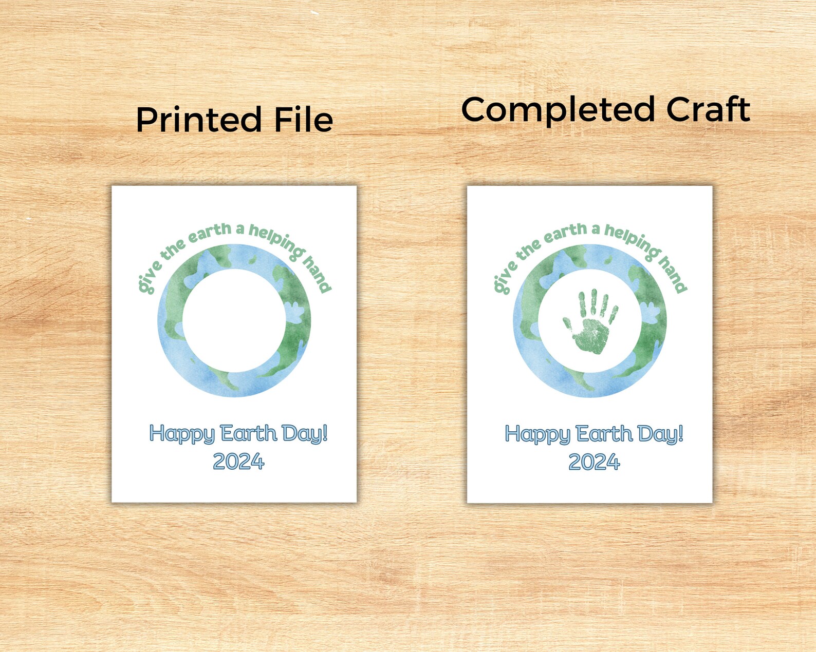 Earth Day Handprint Art, Earth Day Handprint Craft,, Earth Day ...