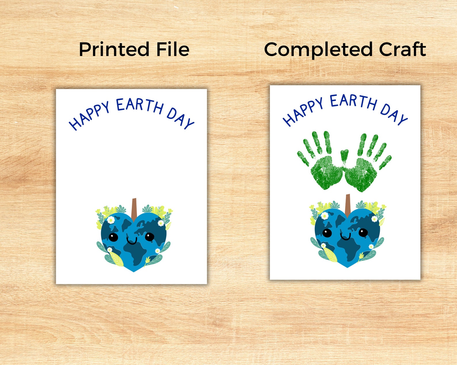 Earth Day Handprint Art, Earth Day Handprint Craft,, Earth Day ...