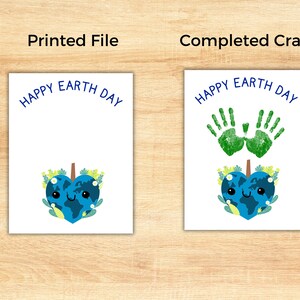 Earth Day Handprint Art, Earth Day Handprint Craft,, Earth Day ...