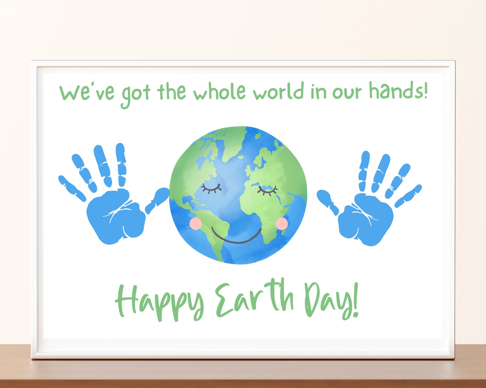 Earth Day Handprint, Earth Day Activity, Earth Day Craft, Earth Day ...