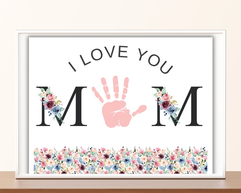 Mothers Day Handprint Craft for Kids, Mothers Day Handprint Art ...