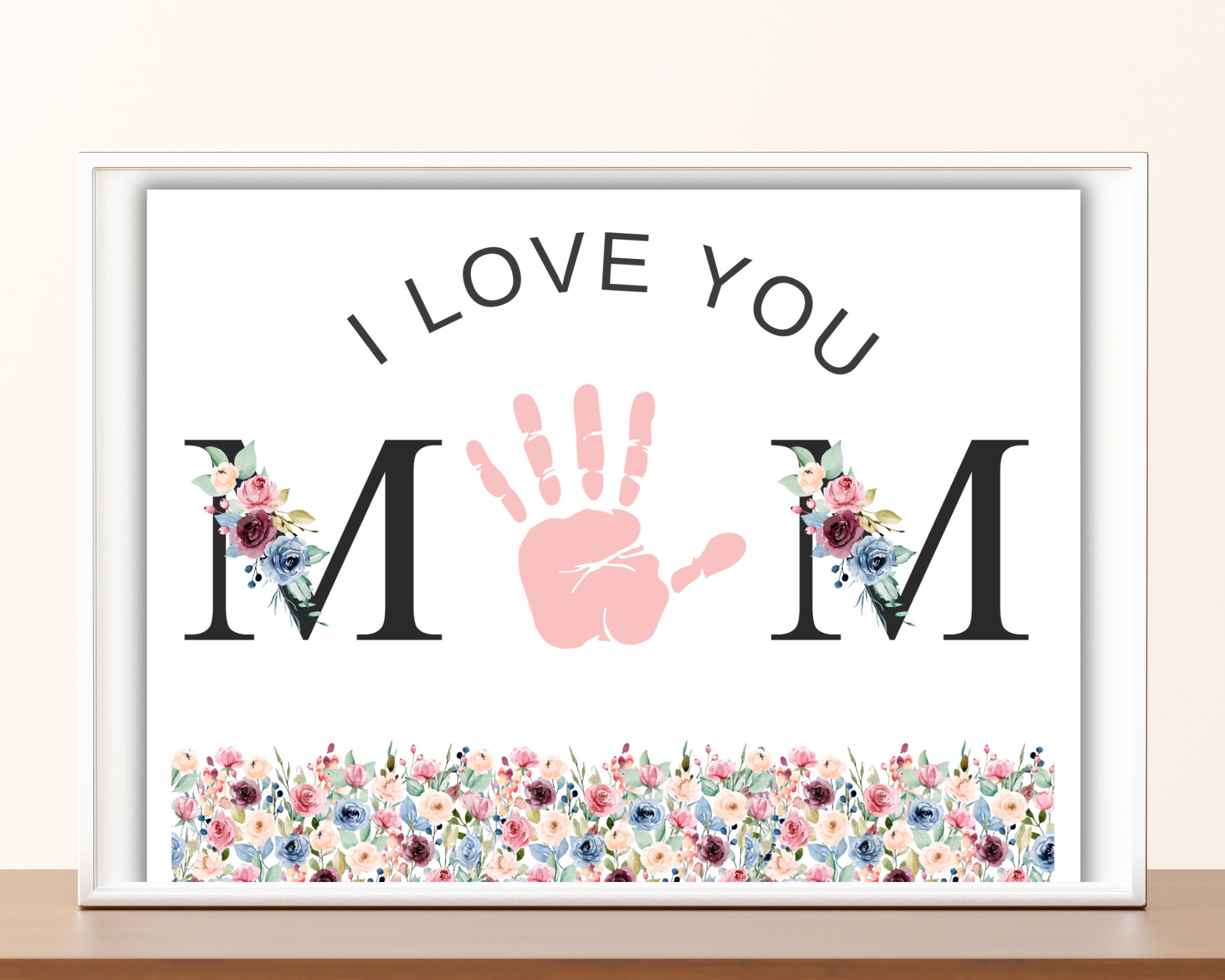 Mothers Day Handprint Craft for Kids, Mothers Day Handprint Art ...
