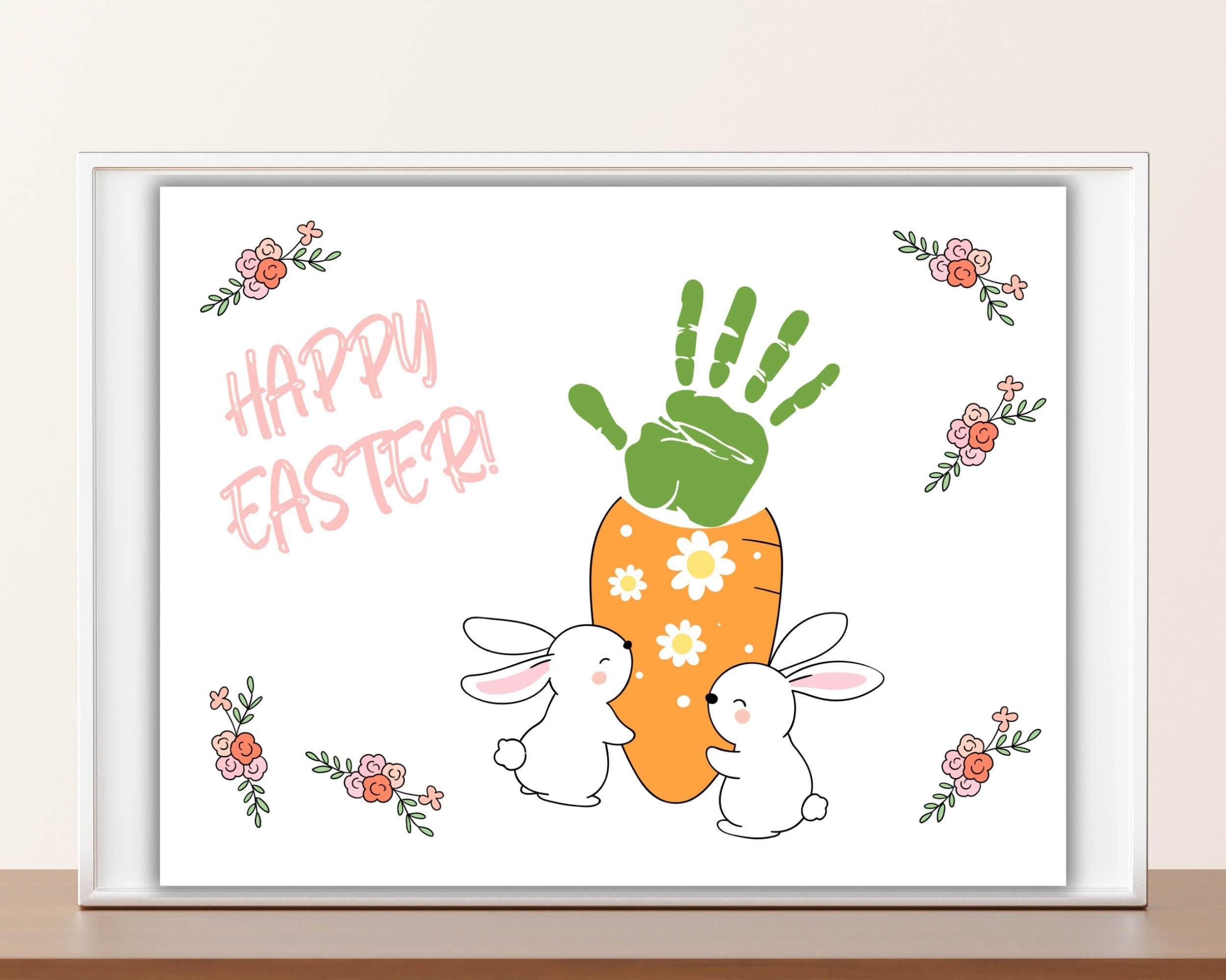 Easter Handprint, Easter Handprint Craft, Easter Crafts Toddlers, Hand ...
