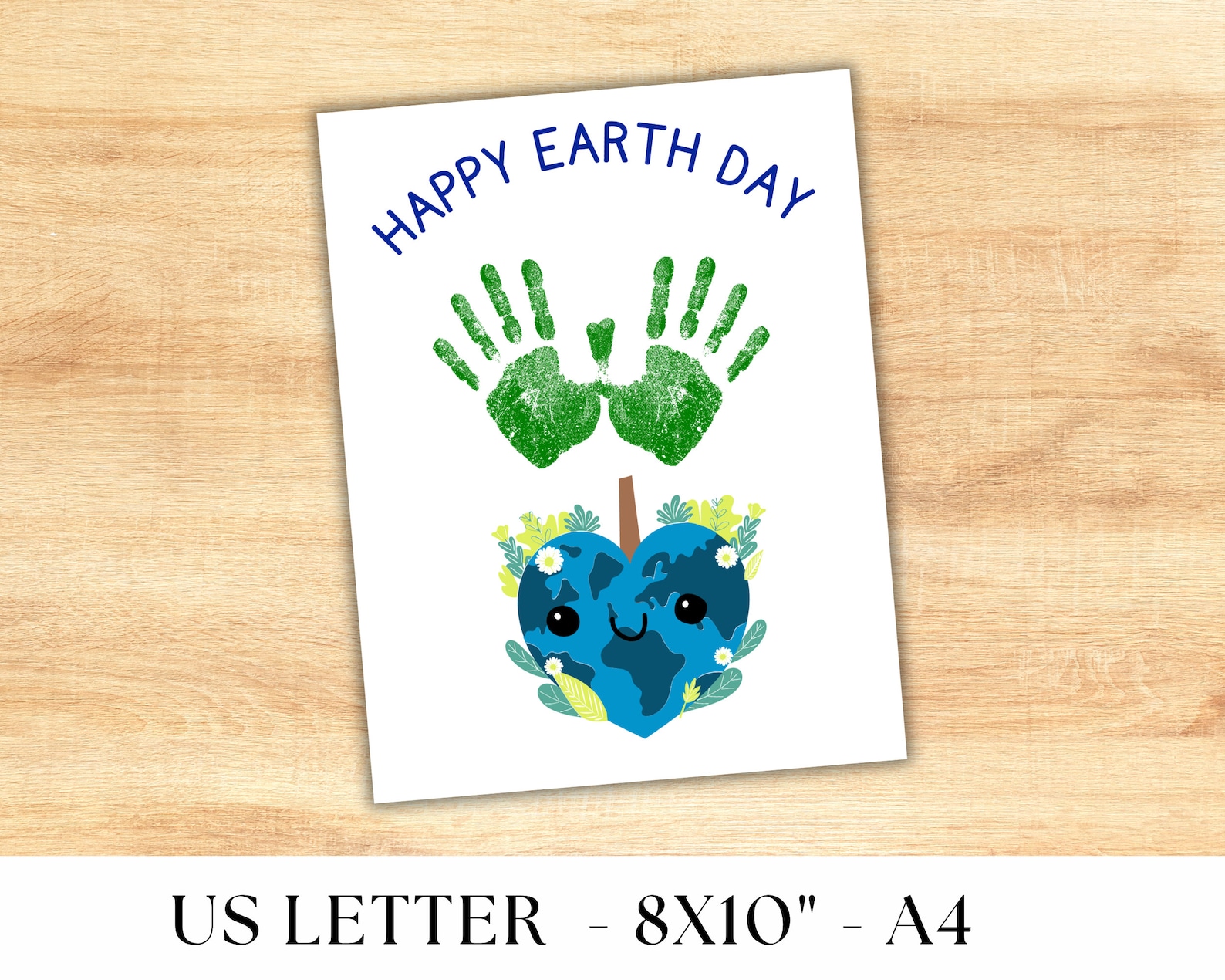 Earth Day Handprint Art, Earth Day Handprint Craft,, Earth Day ...