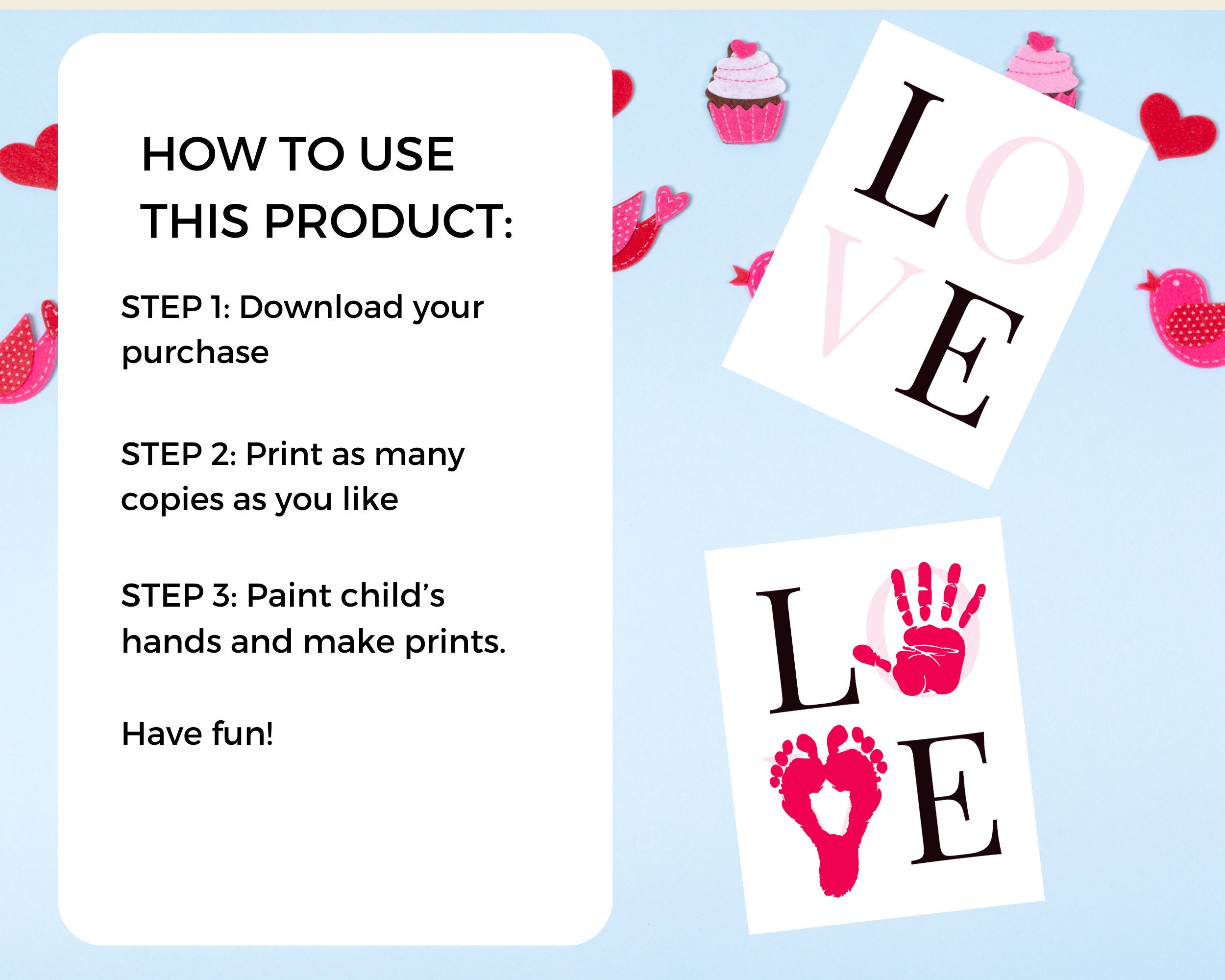 Valentine Handprint Art Preschool Valentine Art, Valentine Preschool ...