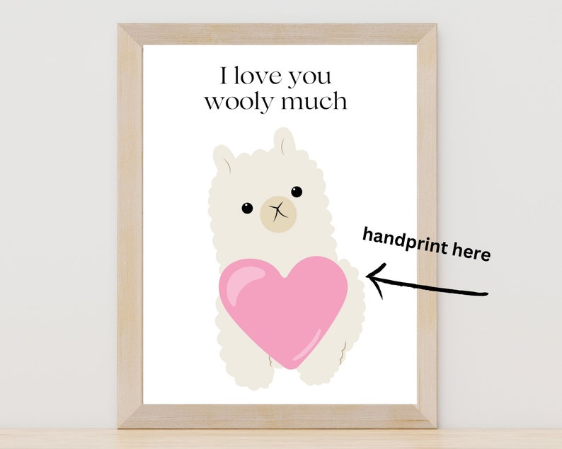 Valentine Handprint Art, Valentine Toddler Art, Handprint Art ...