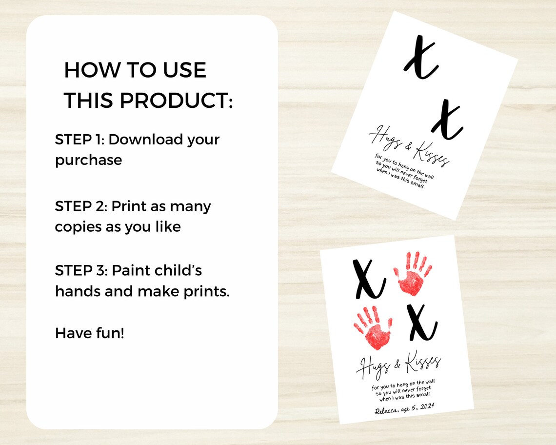 Valentines Day Handprint Art Craft, Valentine Printable Craft ...