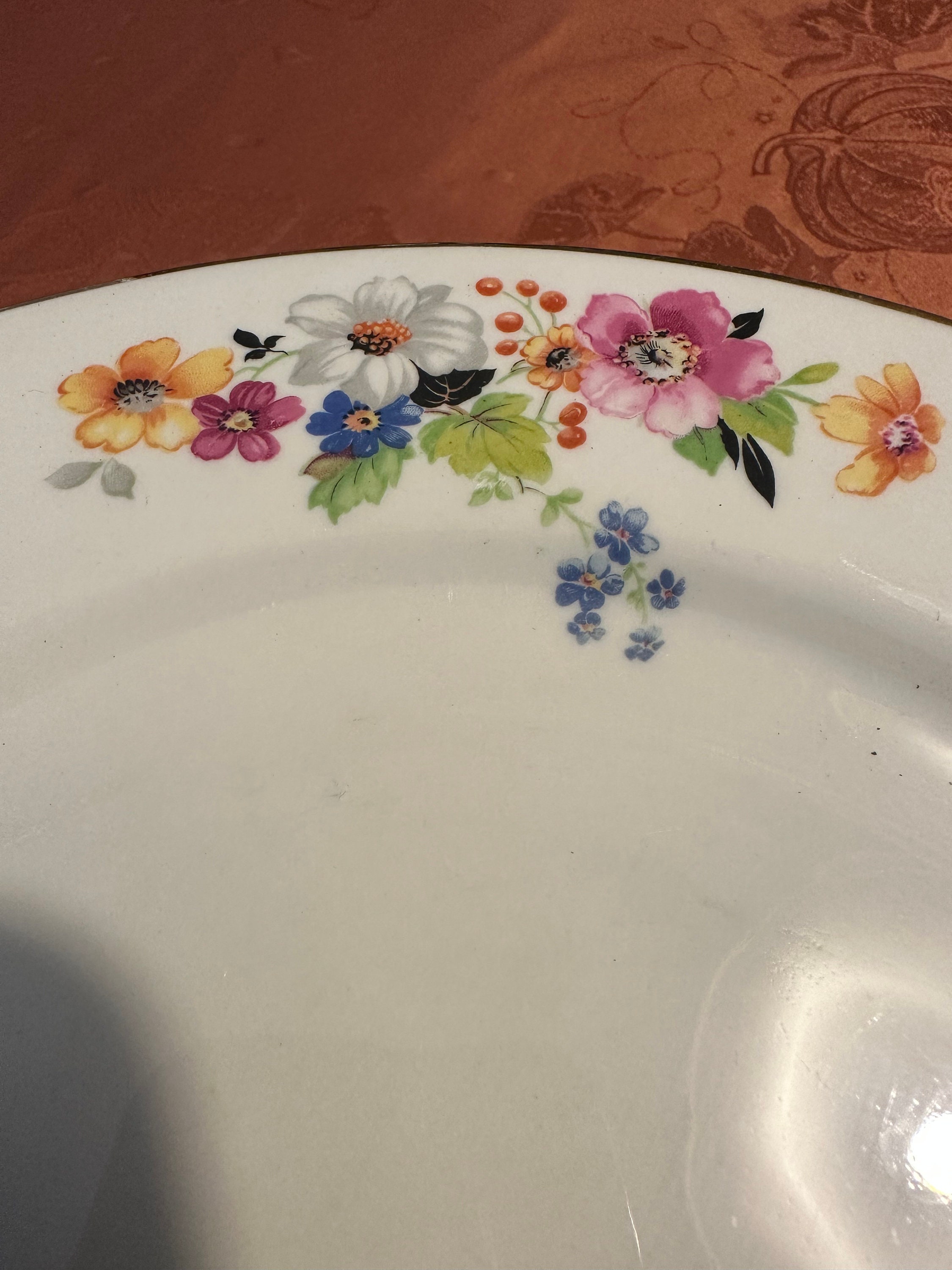 VINTAGE Set 10pc Princess China Dinner Plates - Etsy