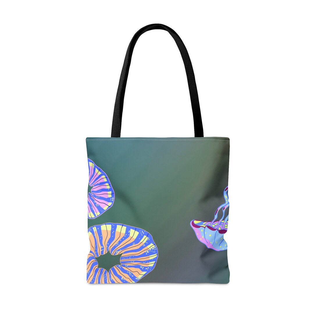 Abstract Tote Bag Underwater Space Theme Purse Travel Bag - Etsy