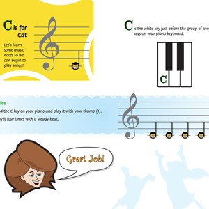 Learning to Play Piano for the Very Young - Etsy