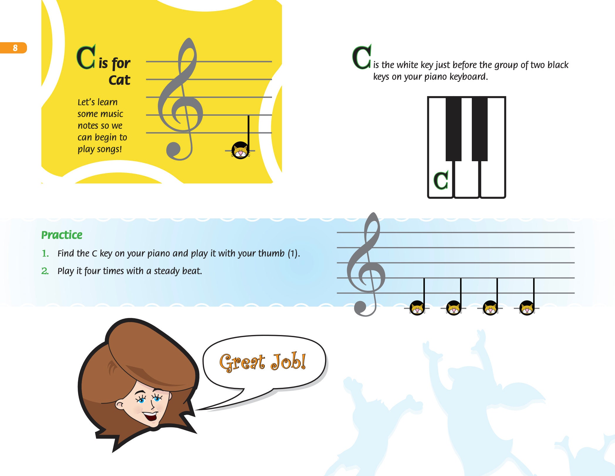 Learning to Play Piano for the Very Young - Etsy