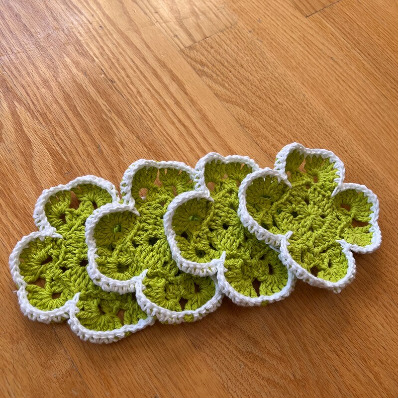Crocheted Shamrock - Etsy