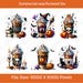Halloween Coffee Clipart | Scary Gothic Watercolor | Iced Coffee Drink ...