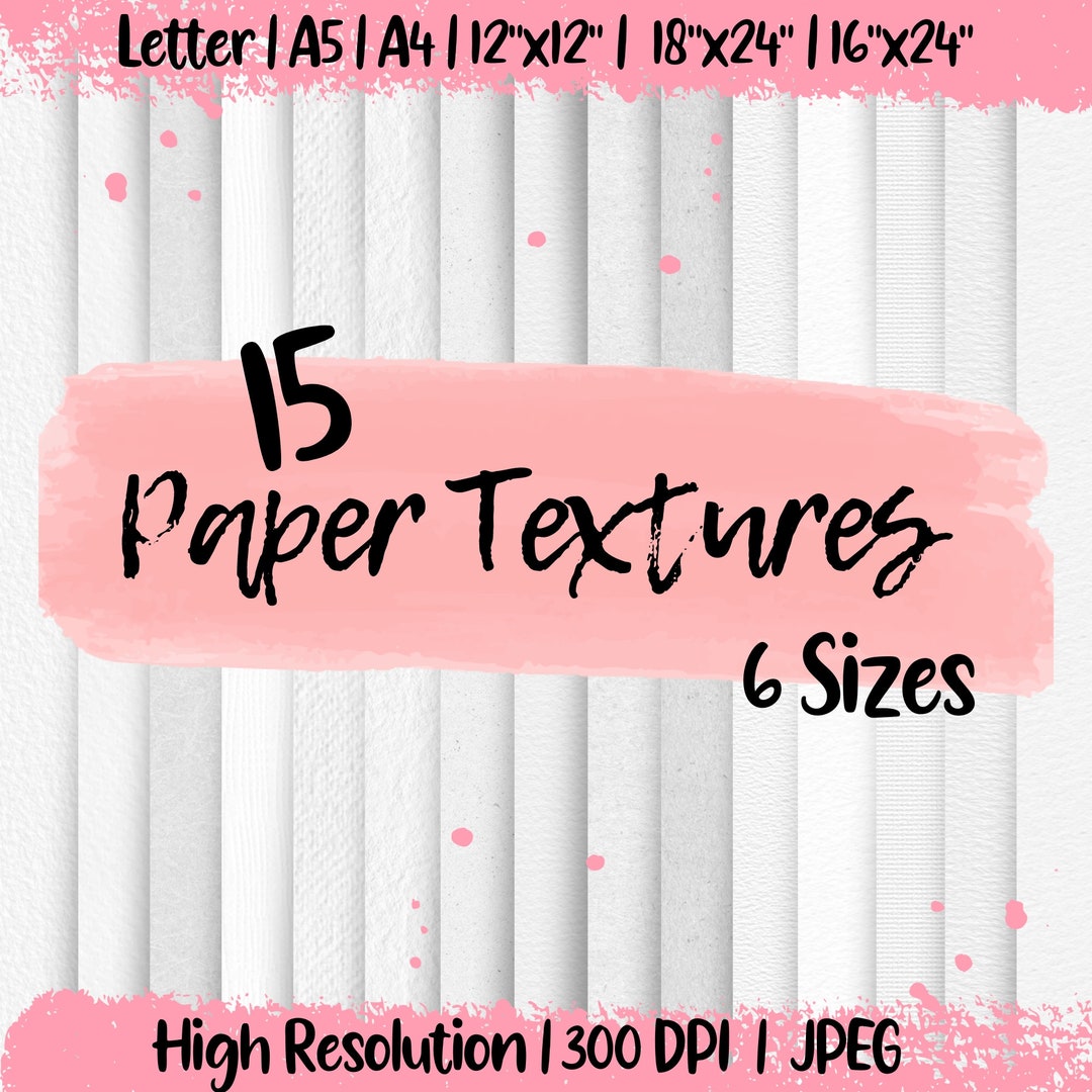 White Paper Textures | Digital Background | Fine Art Texture ...