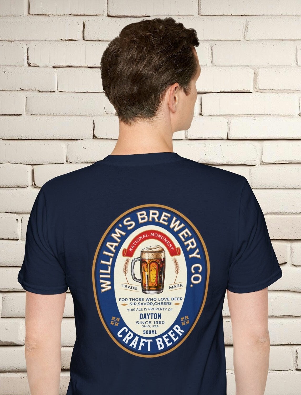 Personalized Craft Beer Lovers Tee Shirt, Craft Beer Tee, Gift for Him ...