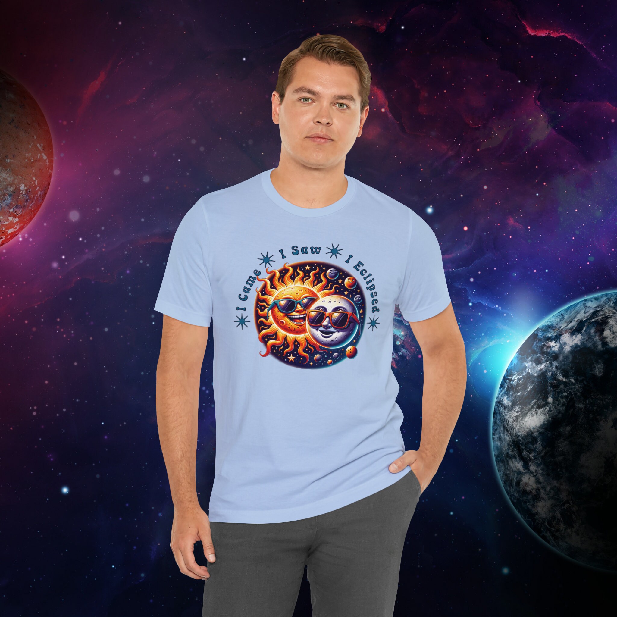 Total Solar Eclipse 2024 Shirt, Funny Solar Eclipse Unisex T-shirt ...