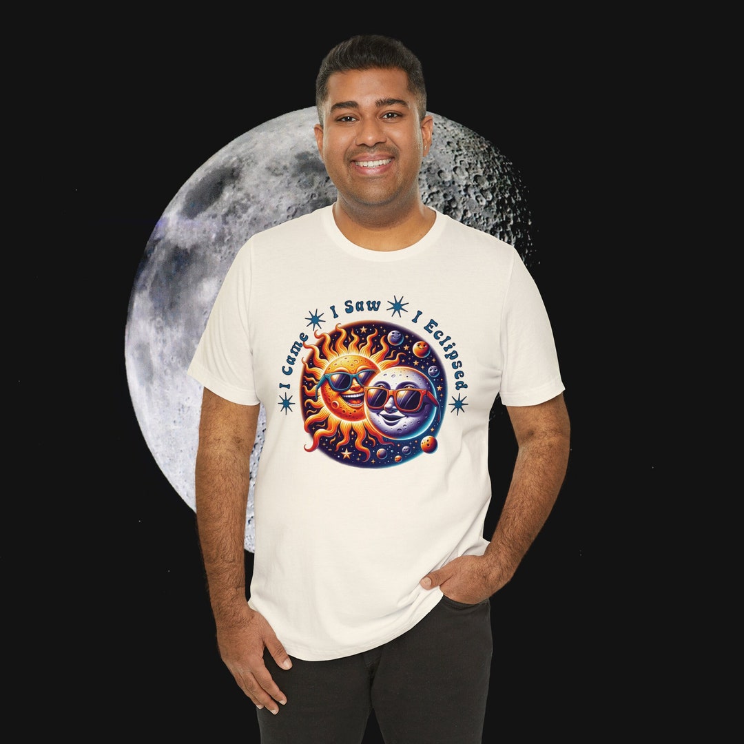 Total Solar Eclipse 2024 Shirt, Funny Solar Eclipse Unisex T-shirt ...