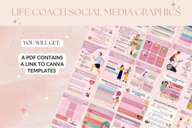 2024 Life Coach Social Media Post Templates: Boost Engagement - Etsy