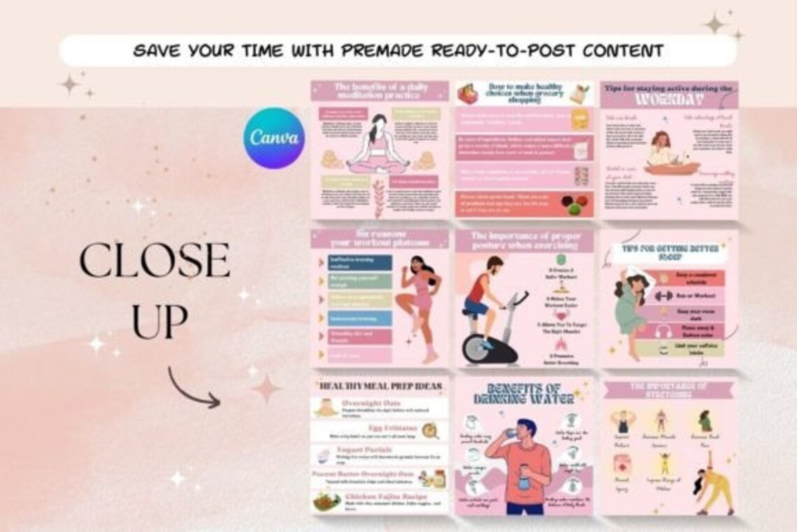 2024 Life Coach Social Media Post Templates: Boost Engagement - Etsy
