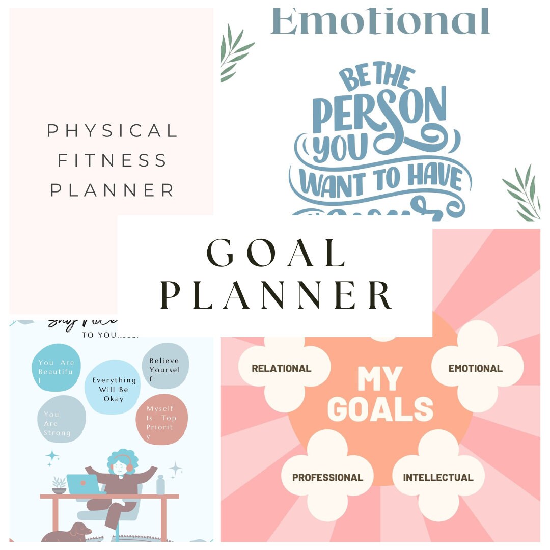 The Ultimate Goal Setting Planner Workbook Your Path to Success and ...