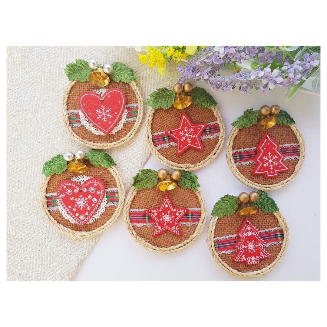 3 Pieces/set Christmas Fridge Magnets Size 9 Cm Thickness 8 - Etsy