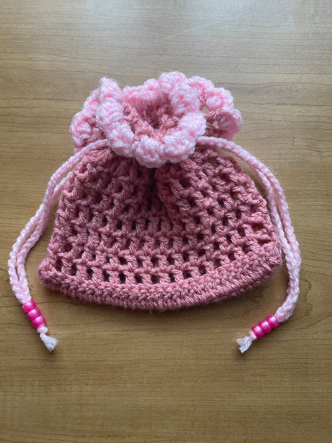 Crochet Drawstring Mini Bags! - Etsy
