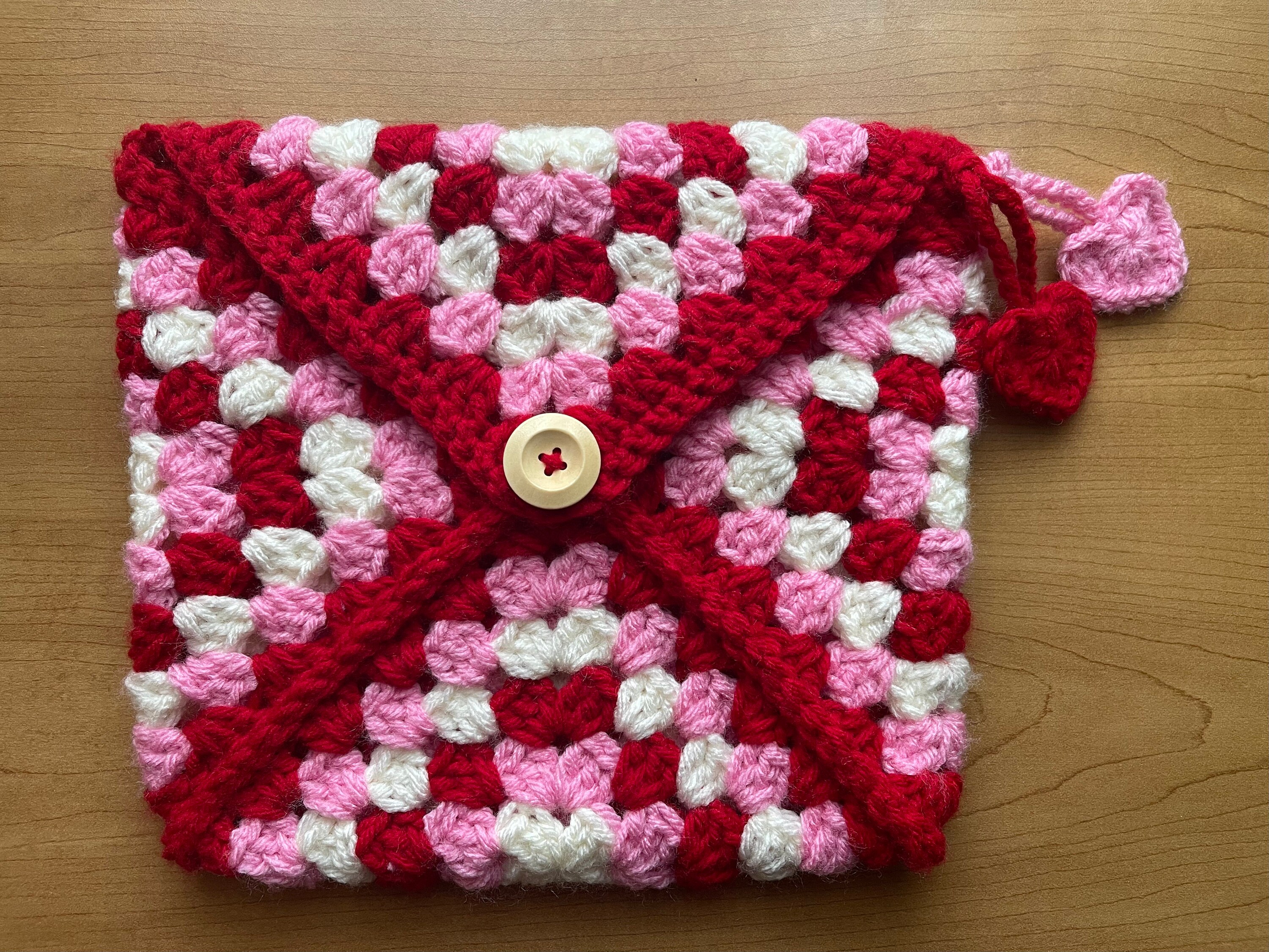 Crochet Granny Square Book Cover - Etsy