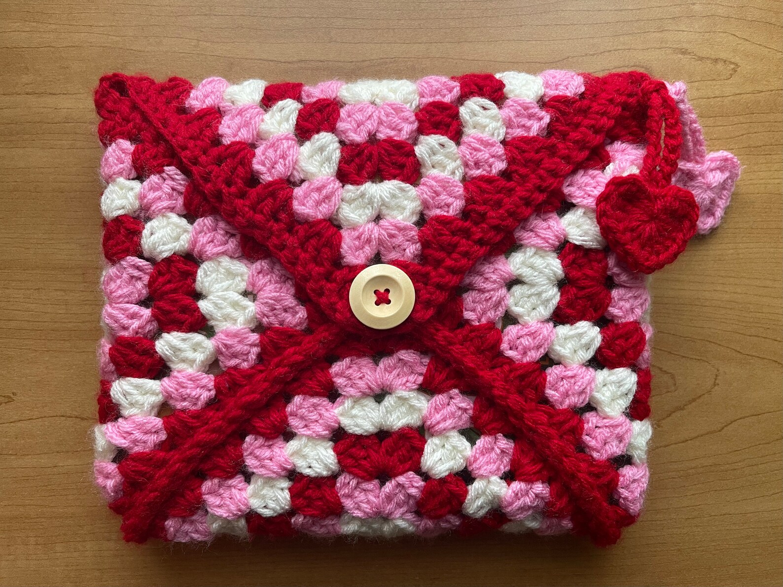 Crochet Granny Square Book Cover - Etsy