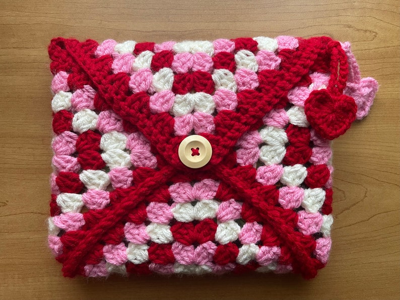 Crochet Granny Square Book Cover - Etsy