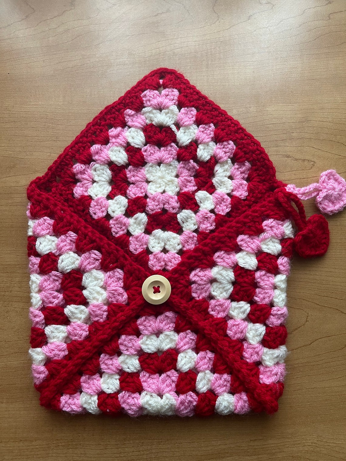 Crochet Granny Square Book Cover - Etsy