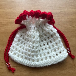 Crochet Drawstring Mini Bags! - Etsy