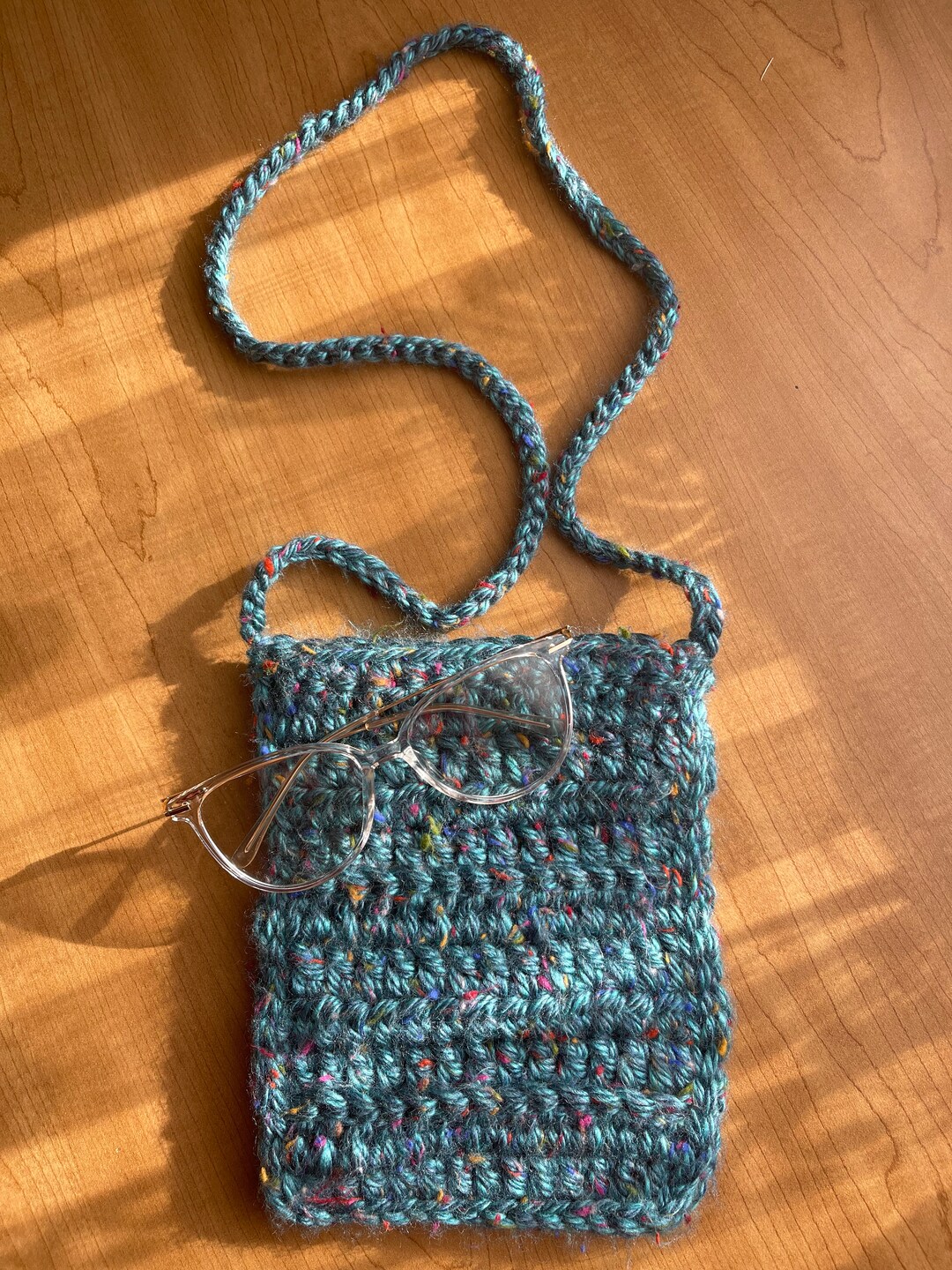 Crochet Crossbody Sling Bag - Etsy