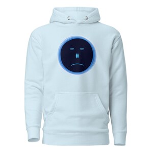 Sad Face Hoodie – ‘embracing Sadness’ Collection by Moodloom - Etsy