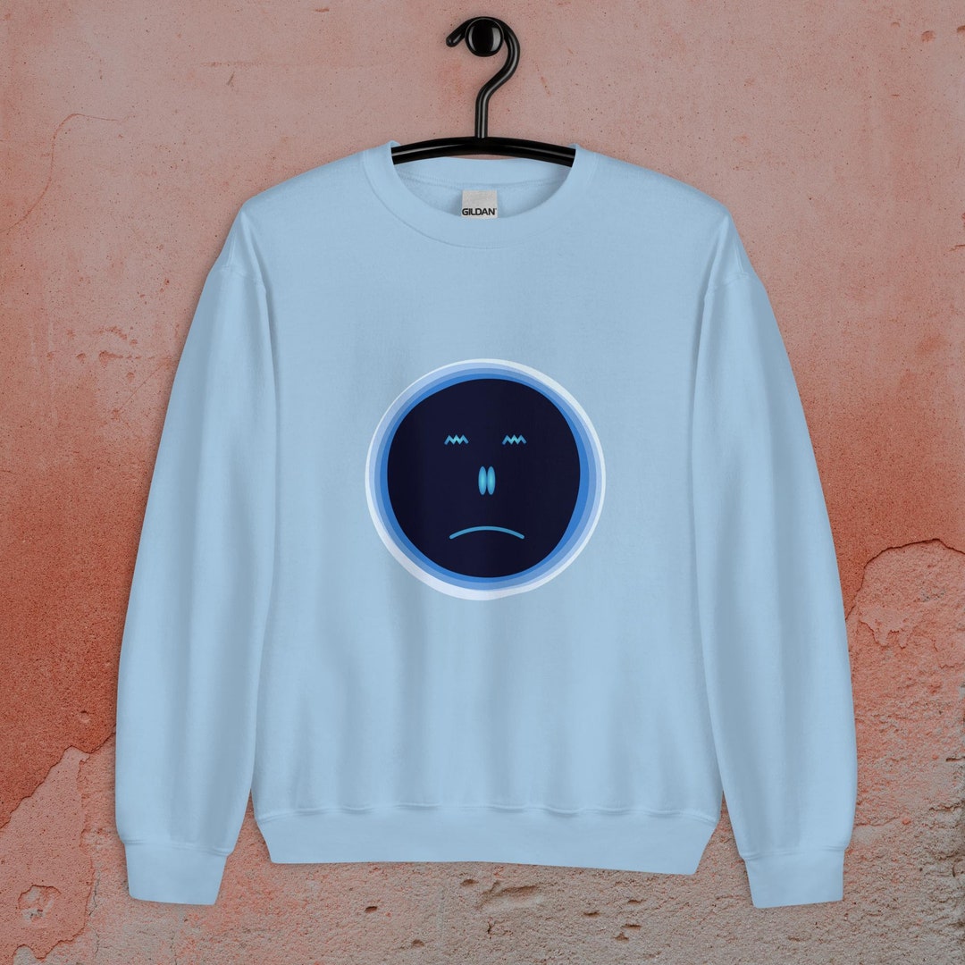 Sad Face Sweatshirt –‘embracing Sadness’ Collection by Moodloom - Etsy
