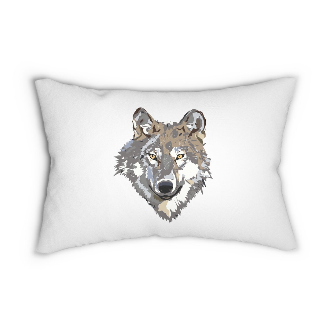 Wolf Pillow-for the Love of Wolves - Etsy